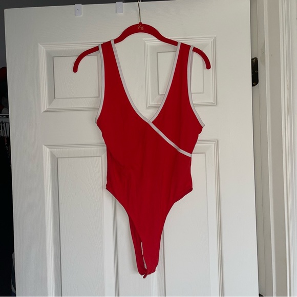 Forever 21 | Tops | Red Bodysuit | Poshmark